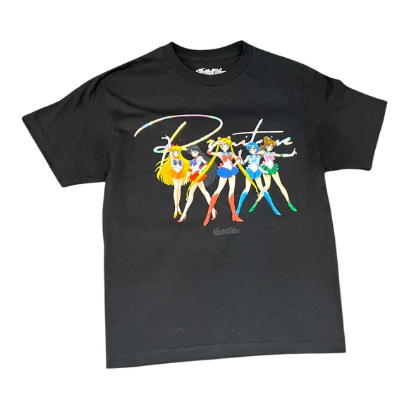Primitive | Shirts | Primitive X Sailor Moon Black T Shirt Size Medium ...